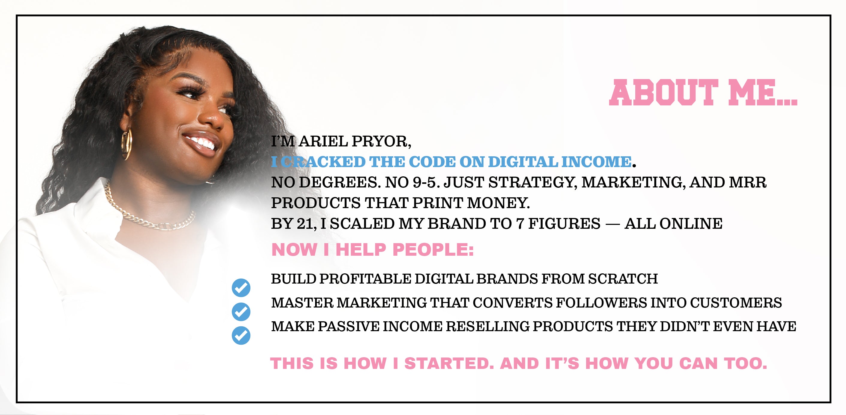 The AP University , Founded by The Ariel Pryor